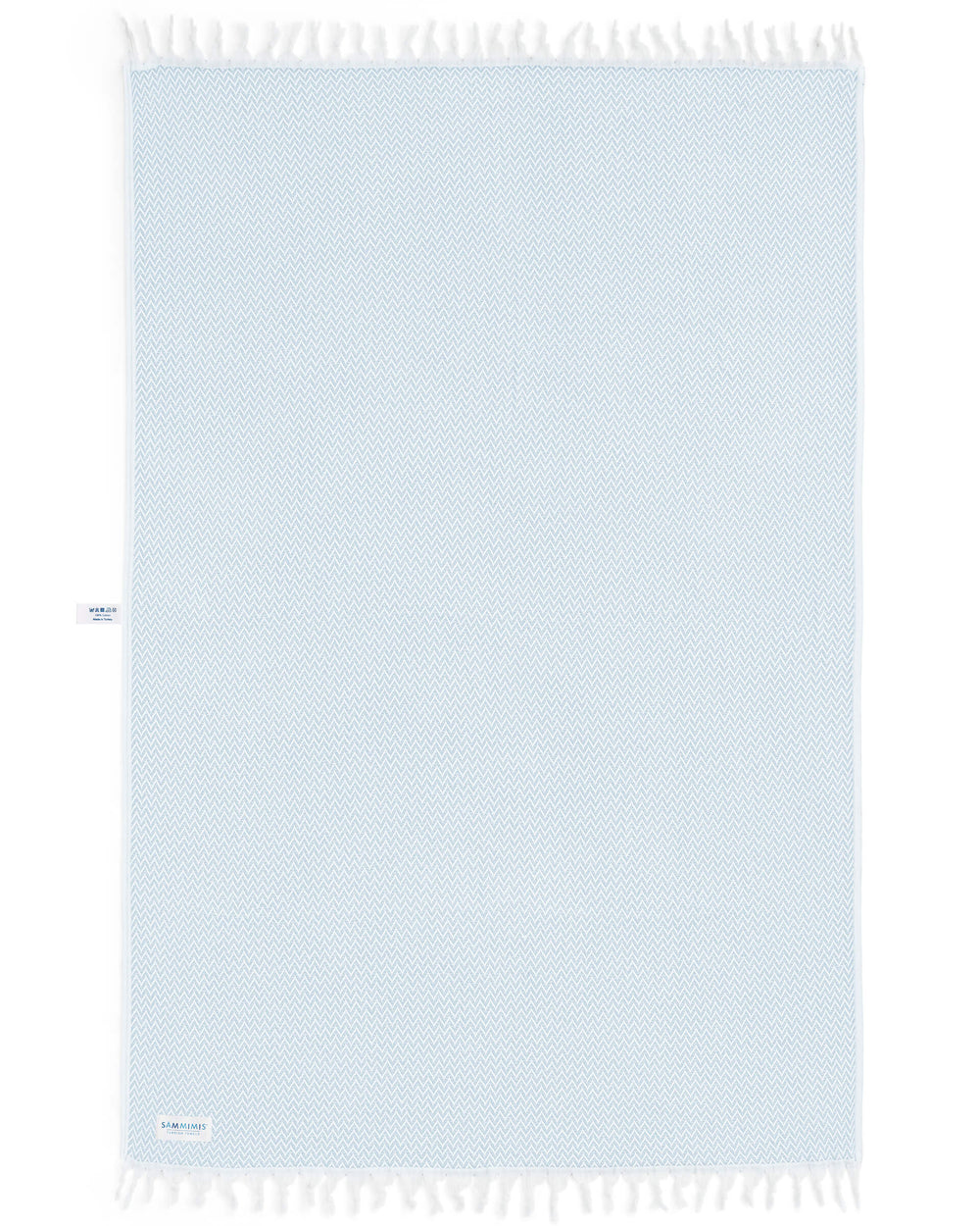 BARCELONA Throw: Ice Blue/Natural