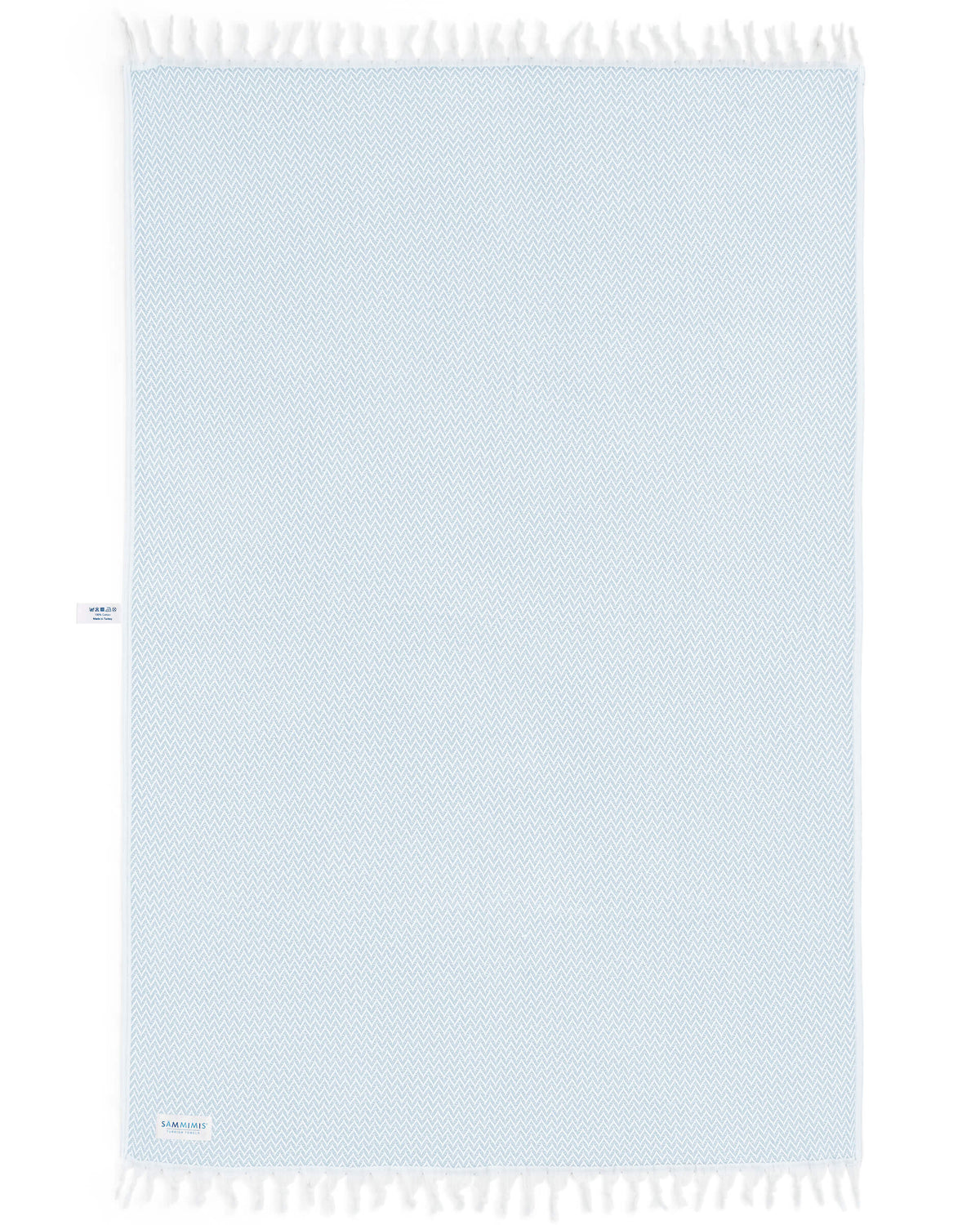 BARCELONA Throw: Ice Blue/Natural