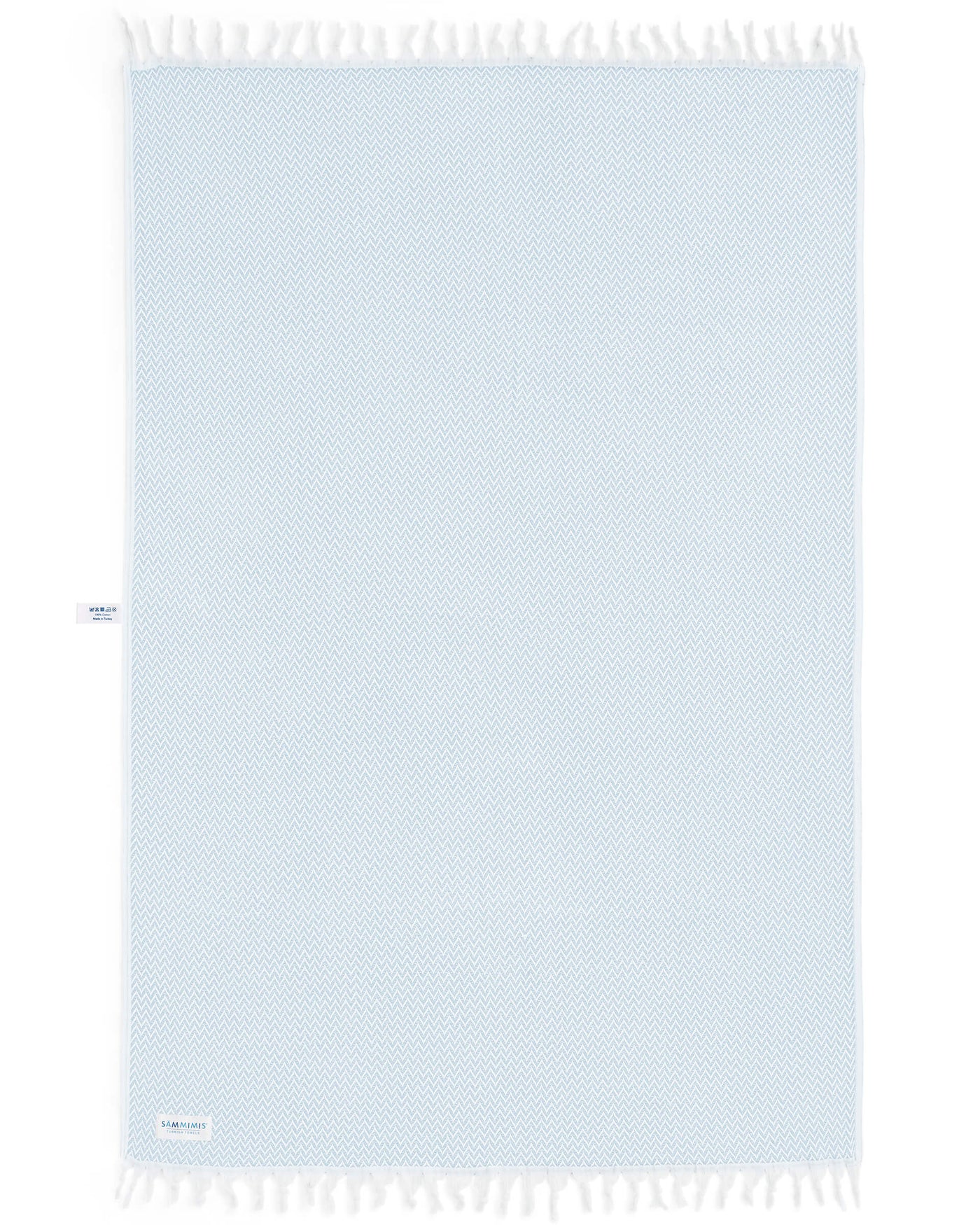 BARCELONA Throw: Ice Blue/Natural