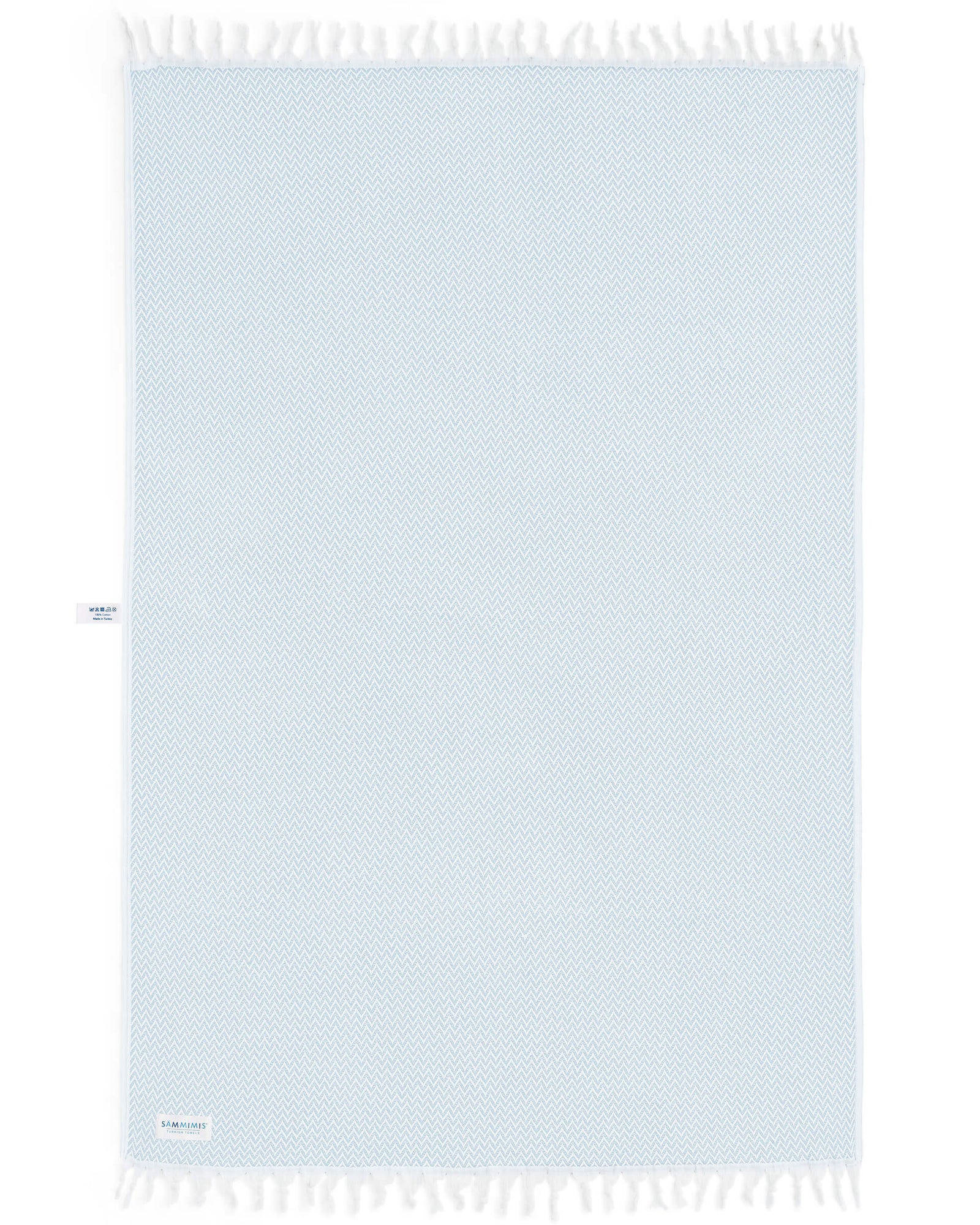 BARCELONA Throw: Ice Blue/Natural